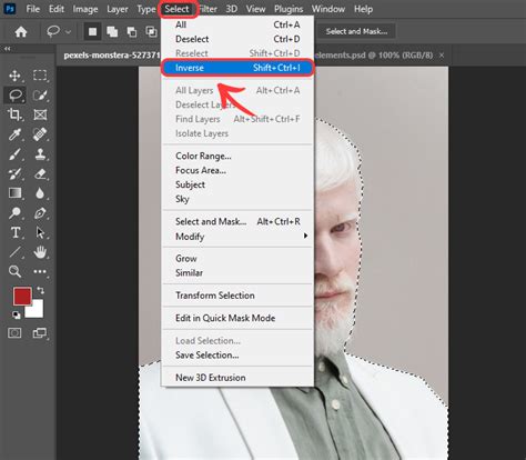 How To Invert A Selection In Adobe Photoshop Bittbox