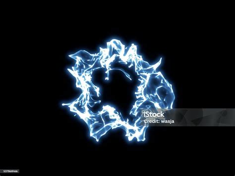 파란색 추상적인 충격파 검은 배경 위 3 차원 일러스트레이션 0명에 대한 스톡 사진 및 기타 이미지 0명 3차원 형태 다중 색상 Istock