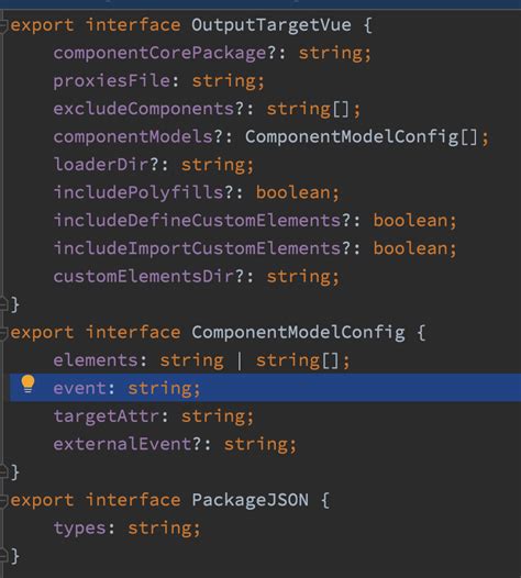 Vue Output Target Has Incorrect Typing · Issue 189 · Ionic Team
