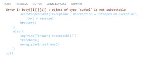 Extra Output In Console · Issue 138 · Manuelhentschelvscode R Debugger · Github
