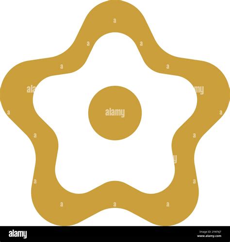 Golden Flower Precious Sakura Traditional Sakura Element For Japanese And Chinese Prints And