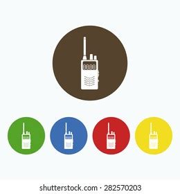 1 025 Two Way Radio Icon Images Stock Photos Vectors Shutterstock