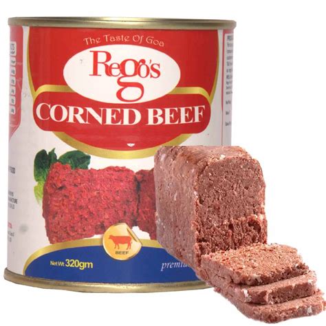 Regos Corned Beef 320 Grams Canned Goa2gulf
