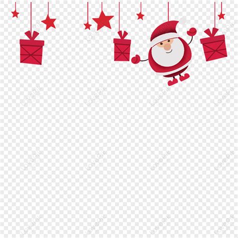 만화 손으로 그린 산타 클로스 펜 던 트 그림 일러스트테두리설화 Png 일러스트 무료 다운로드 Lovepik