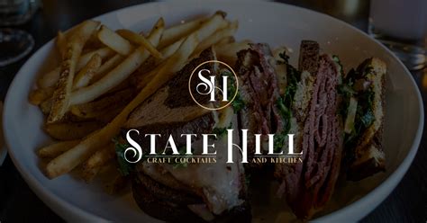 Lunch Menu State Hill Craft Cocktails And Kitchen