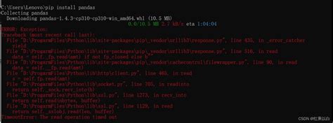 Python安装pandas库的两种方法python脚本中心 编程客栈