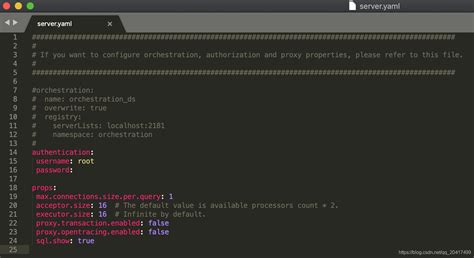 sharding proxy使用教程（问题：启动sharding proxy报unknown system variable query