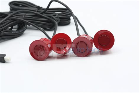 4 Parking Car Parking Sensor Kit Led Display View Reverse Backup Radar System