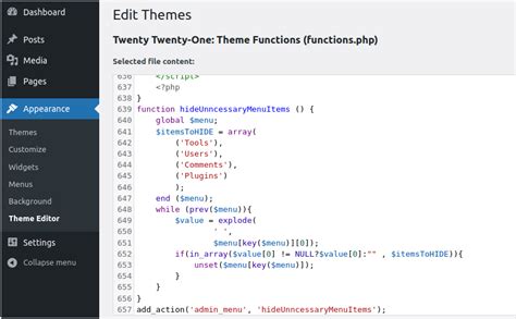 Remove Unnecessary Menu Items From Wordpress Admin Panel Webnots