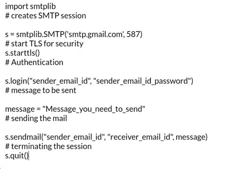 Send Emails Using Python By Using Python You Can Send Emails By Rahul Patel Medium
