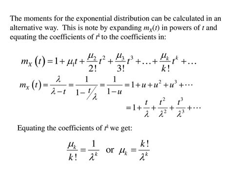 Moment Generating Functions Ppt Download