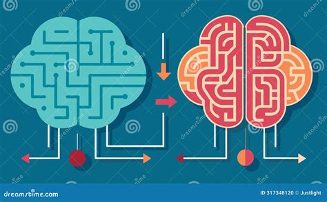 A Beforeandafter Illustration Of A Maze With The Before Version Showing