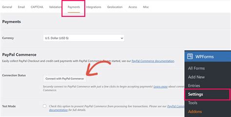 How To Connect Wordpress To Paypal Commerce