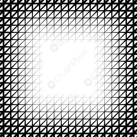 Background With Gradient Of Triangle Shaped Cells Grid Stock Vector