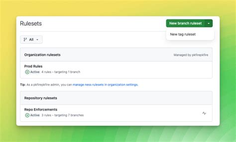 Github Repository Rules Are Now Generally Available The Github Blog
