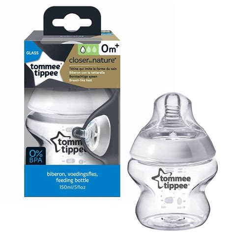 Tommee Tippee Closer To Nature Glass Bottle 150ml
