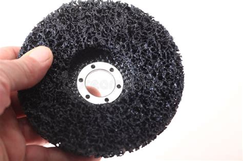 Grinding Fiber Disc For Angle Grinder Stock Image Image Of Buzz Disc 357723455