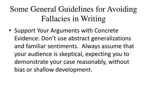 PPT Fallacies Of Argument PowerPoint Presentation Free Download ID