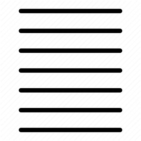 Justify Text Ui Option Alignment Icon Download On Iconfinder