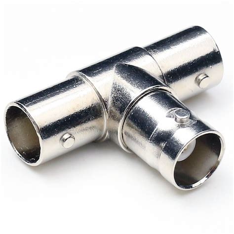 Bnc T Connector With 3 Female Loyal Security