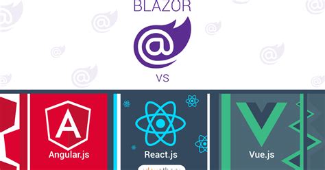 Blazor Vs Razor Vs Mvc Vs Angular Vs React Vs View