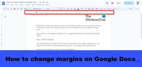 How To Change Margins On Google Docs