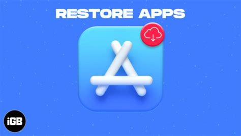How To Restore Deleted Apps On IPhone Or IPad In IOS 17 IGeeksBlog