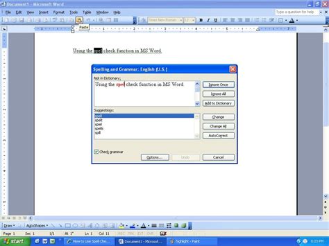 How To Use Spell Check In Word It Still Works Giving Old Tech A New Life