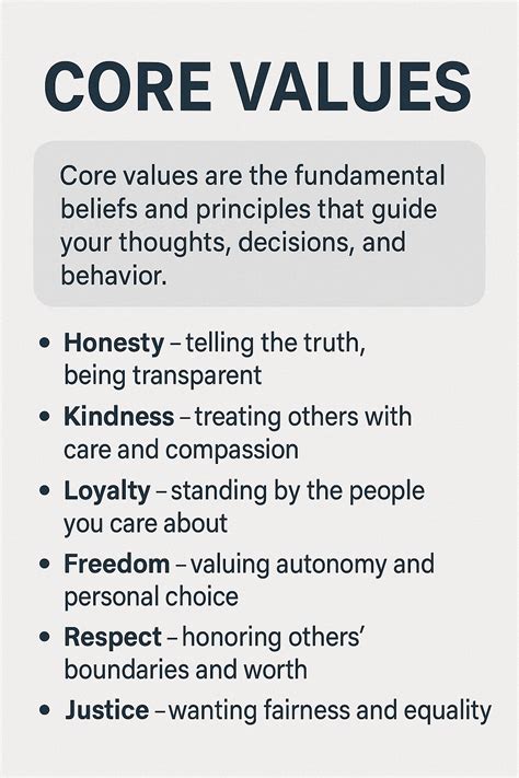 What Are Core Values Your Inner Compass Explained In 2025 Good Life Quotes Self Esteem