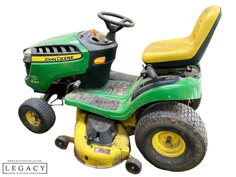 John Deere E140 Lawn Tractor With 48” Mowing Deck Outdoor And Garden Legacy Louisville