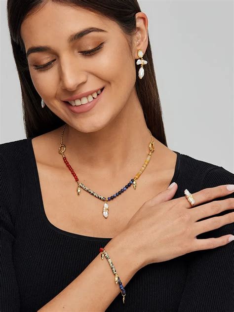 Elegant Pearl Wire Ring Garden Baroque Series