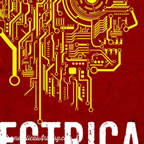 Electrical Engineer Poster Engineering Circuit Board Teacher Etsy