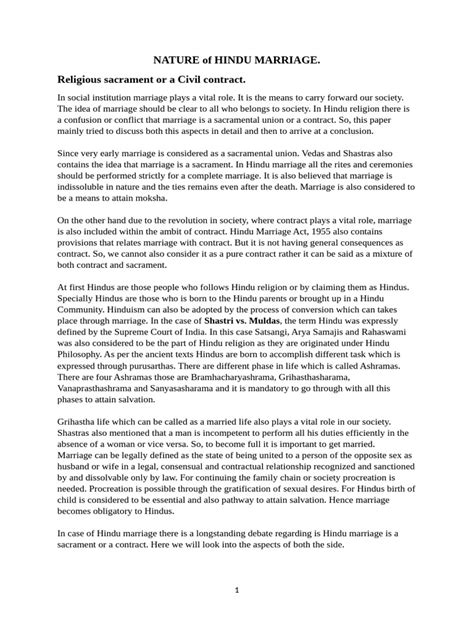 Aarohan Hindu Marriage Pdf Annulment Marriage