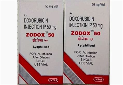Doxorubicin Hydrochloride Injection In Lucknow डॉक्सोरूबिसिन हाइड्रोक्लोराइड इंजेक्शन लखनऊ