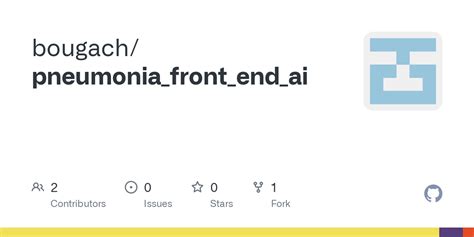 Github Bougachpneumoniafrontendai
