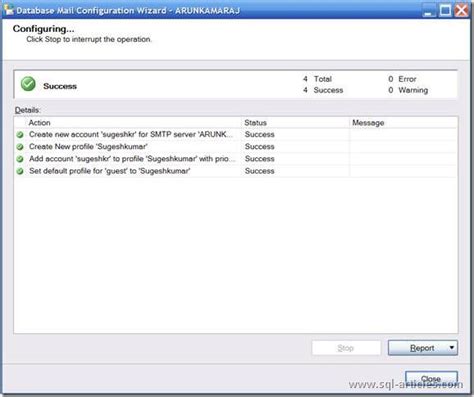 Database Mail SQL Articles
