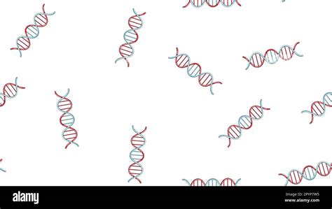 Seamless Pattern Texture Of Endless Repetitive Medical Scientific