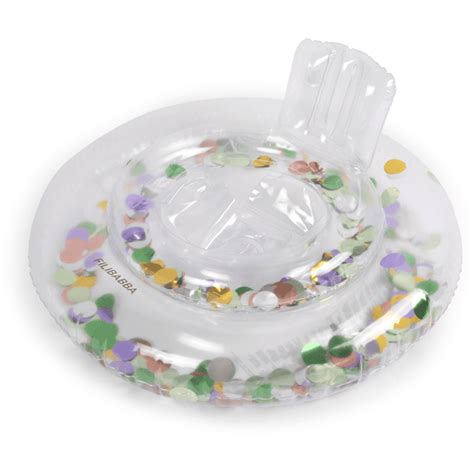 Filibabba Alfie Baby Badering Regnbue Konfetti Pinkorblue Dk