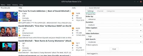Youtube Viewer Lightweight Application That Searches And Streams