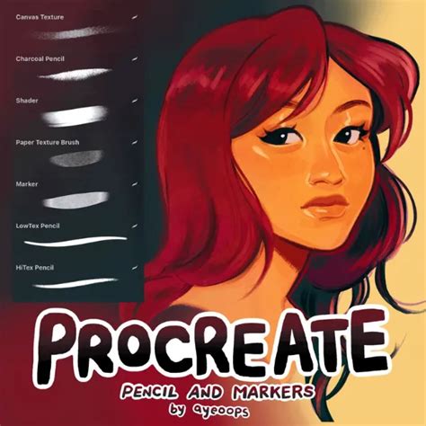 Pencil And Marker Brush Pack For Procreate Free Procreate Brushes