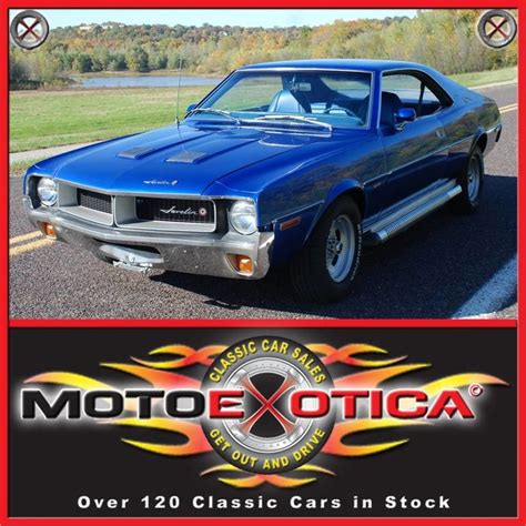 1970 Amc Javelin Motoexotica Classics Cars