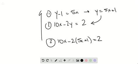 solved solve each system by substitution if a system has no solution