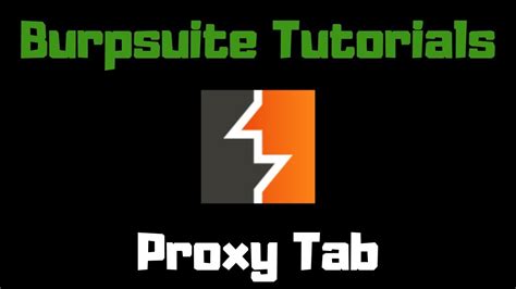 burpsuite tutorials proxy tab youtube