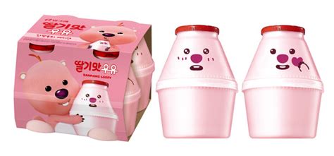 빙그레 딸기맛우유 잔망루피 에디션 출시 군침이