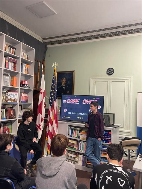 12 თებერვალს ეროვნული სასახლის American Corner Tbilisi