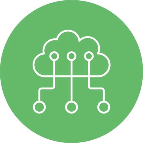 Premium Vector Cloud Networking Icon Vector Image Can Be Used For