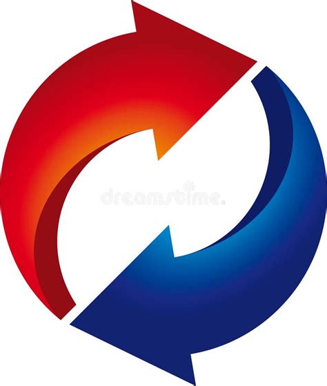 Loop Arrows Stock Vector Illustration Of Illustration