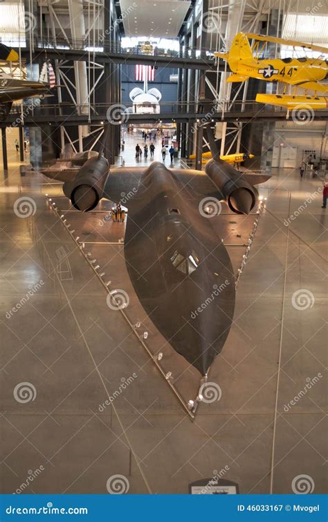 Steven F Udvar Hazy Smithsonian National Air And Space Museum Annex Editorial Photography