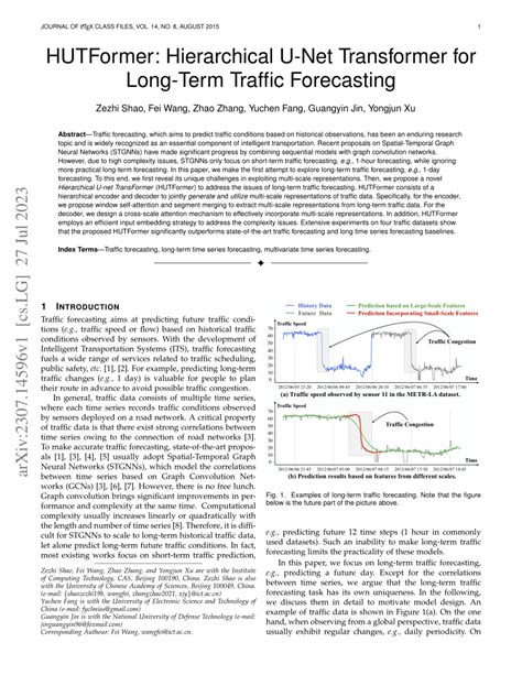 pdf hutformer hierarchical u net transformer for long term traffic