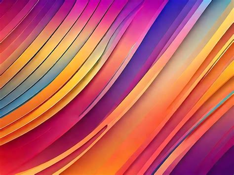Premium Vector Color Wave Prism Vibrant Background